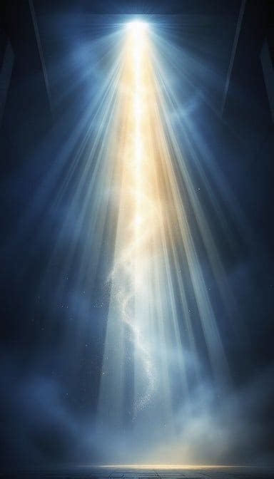 Heavenly Light Beam Effect