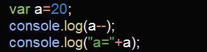 JavaScript自增运算符和自减运算符 Cloud 博客园