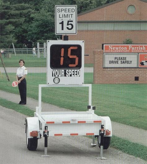 Speed Monitor Trailer