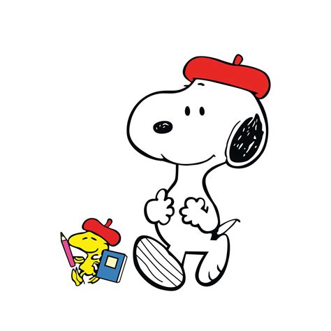 Dibujo Snoopy Con Amigo 52405649 Vector En Vecteezy