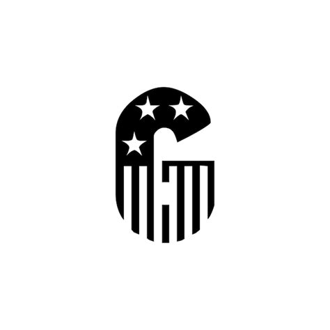 Gh Monogram Premium Vector