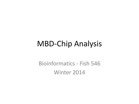 Ppt Mbd Chip Analysis Powerpoint Presentation Free Download Id2847604