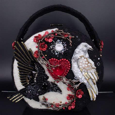 Beaded Purse Embroidery Purse Bead Embroidery Jewelry Embroidery Art