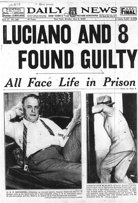 Fighting Lucianos Luck Ran Out On This Day In Crime Fighting History