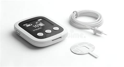 Medical Technology Innovation Sleek Insulin Pump System For Precise
