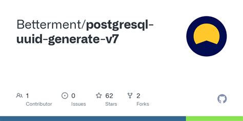 Github Bettermentpostgresql Uuid Generate V7