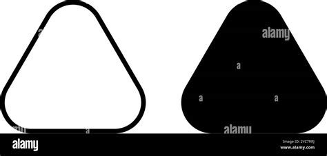 Rounded Triangle Outline