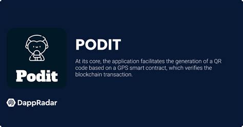 Podit Project Overview Analytics And Data Dappradar