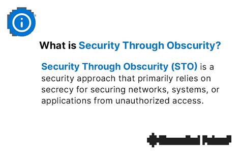 What Is Security Through Obscurity