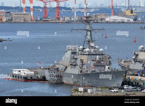 Kanagawa Prefecture Japan August 21 2021 United States Navy Uss