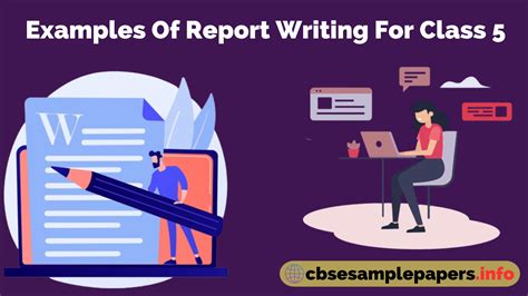 Report Writing For Class 5 Format Examples Topics Exercises Cbse