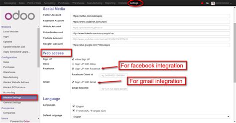 Odoo Website Loginsign Up Webkul