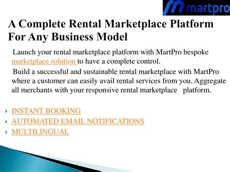 Ppt Rental Marketplace Powerpoint Presentation Free Download Id