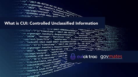 What Is Cui Controlled Unclassified Information