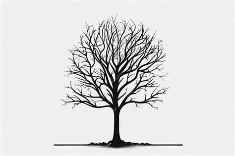 How To Draw A Simple Tree Without Leaves