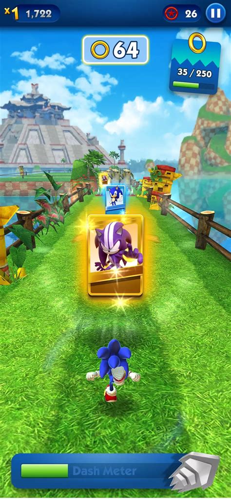 دانلود بازی Sonic Dash Mod سونیک دش هک شده برای اندروید مودینگ گیم