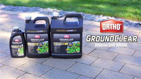 Kill Weeds And Grasses Fast Withortho® Groundclear® Vegetation Killer