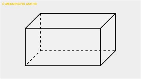 Rectangular Prism Meaningful Math