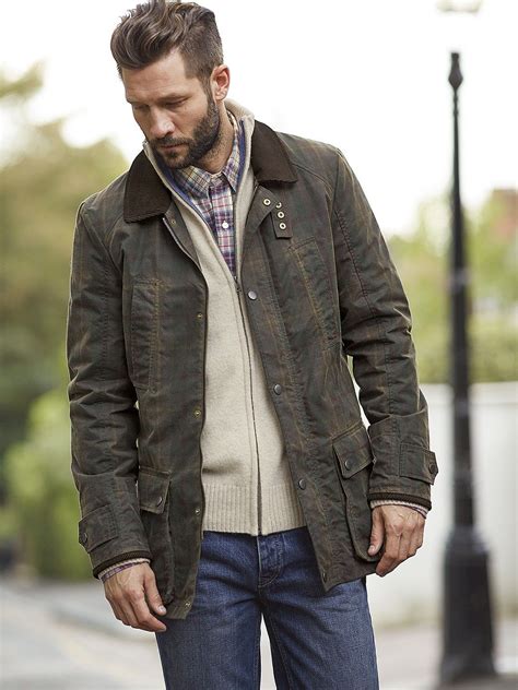 Baker Wax Jacket Jackets And Waistcoats White Stuff Mens Fashion Rugged Men Fashion Casual