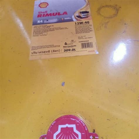 Promo Oli Oil Oli Oli Shell Rimula R4x 15w 40 Drum 209lt Mesin Diesel New Diskon 3 Di Seller