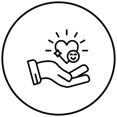 Compassion Vector Icon Can Be Used For Survey Iconset Premium Vector