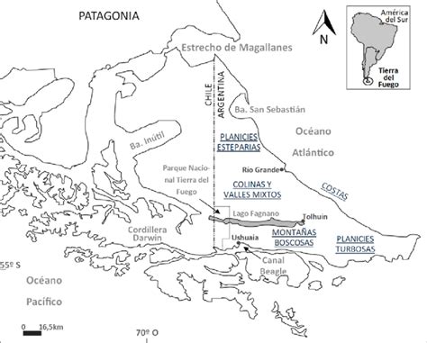 Tierra Del Fuego Y Sus Unidades De Paisaje Download Scientific Diagram