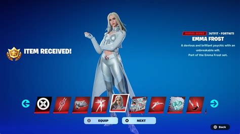 How To Get Emma Frost Skin For Free Fortnite Youtube