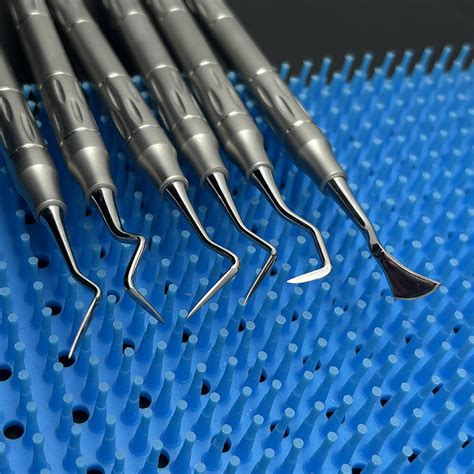 6pcs Dental Periodontal Scalers Orban Knife And Kirkland Stainless