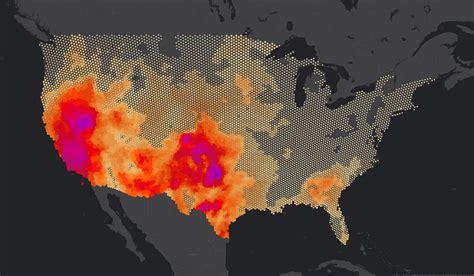 Global Warming Map Of Usa