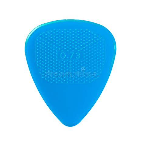 Plectre En Plastique Bleu De Guitare Image Stock Image Du Concert