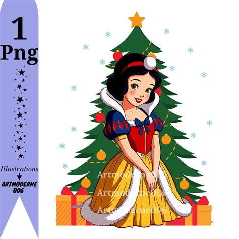Snow White Christmas Snow White Png Clipart Princess Christmas Snow