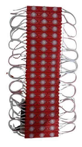 White Rectangular Red Color Led Module Light For Lighting 12 V At Rs