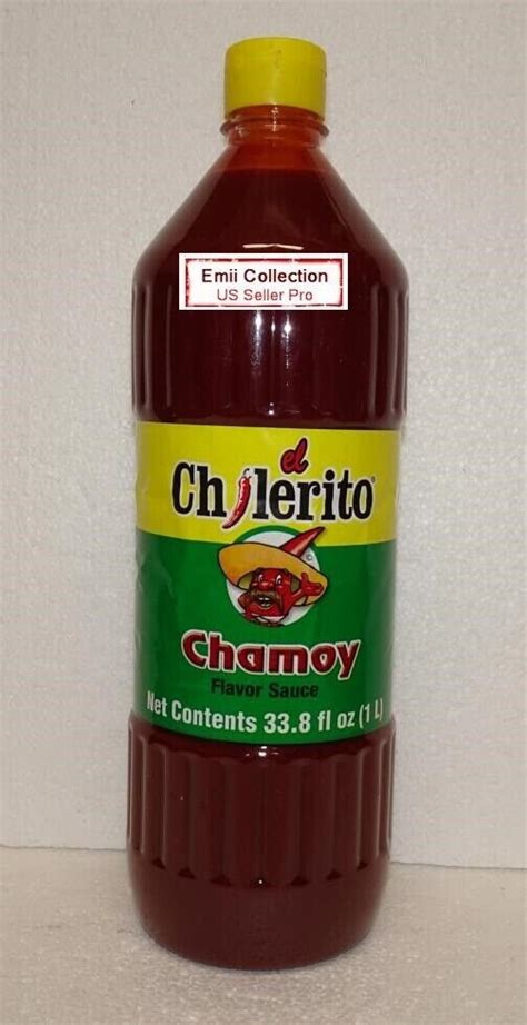 El Chilerito Chamoy Mexican Hot Sauce 33 8fl Oz 1l Bundle