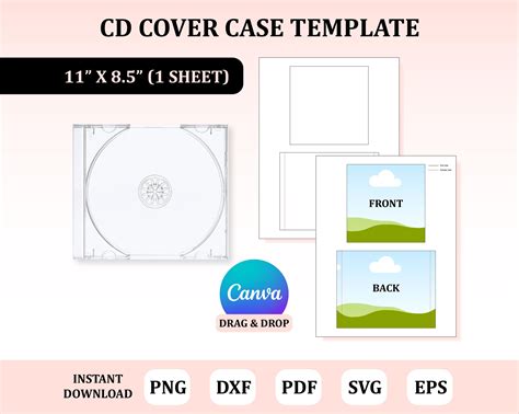 Cd Cover Case Template Cd Case Insert Template Cd Jewel Case Template Cd Cover Insert Cd