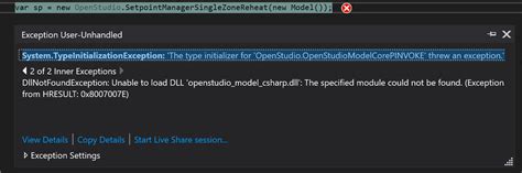 C OpenStudioModelCorePINVOKE Issue NREL OpenStudio GitHub