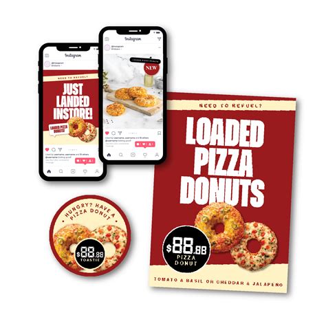 Pizza Donut Pos Set Bold Yumplicity Food Group