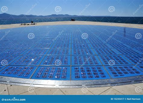 Circular Solar Panel Stock Image 15235417