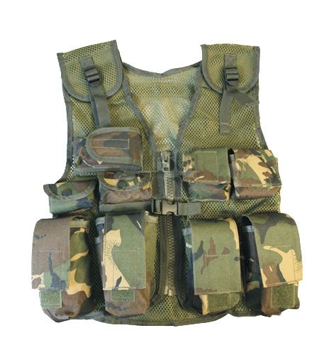 Разгрузка детская Mil-Com Tactical assault vest Woodland. Детская ...