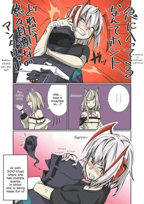 Pin On Arknights Cute Couple Comics Anime Funny Character Art