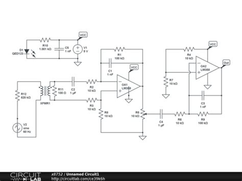 Ac Voltmeter Circuitlab