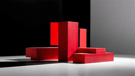 Premium Photo Geometric Elegance Primary Colors Defined