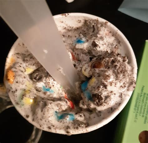 Mcdonalds Mcflurry Oreo Mandm Rstonerfood