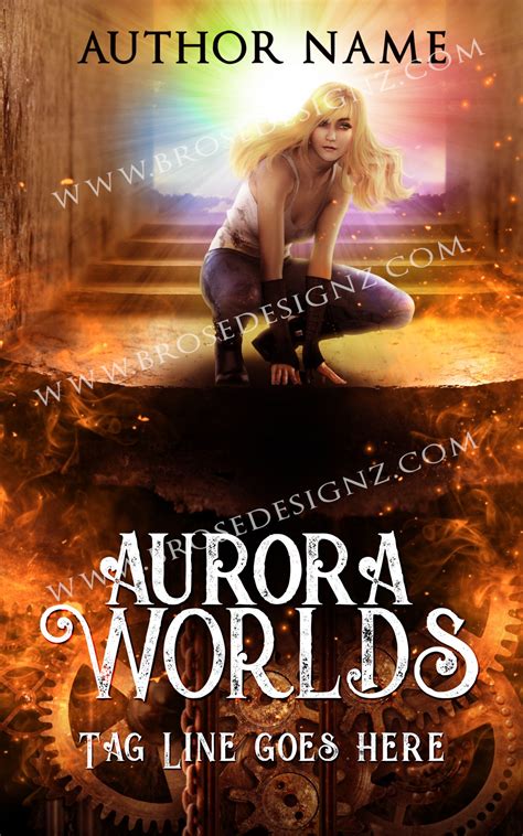 Aurora Worlds The Book Cover Designer