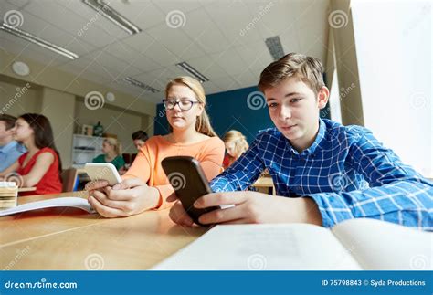 Students Texting In Class