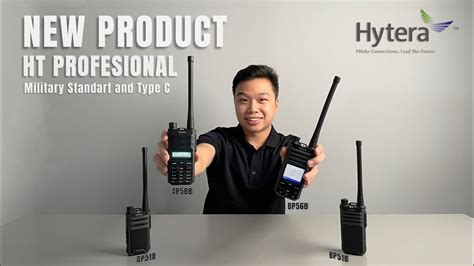 HT Profesional Terbaru Hytera AP / BP Series Analog & Digital DMR - YouTube