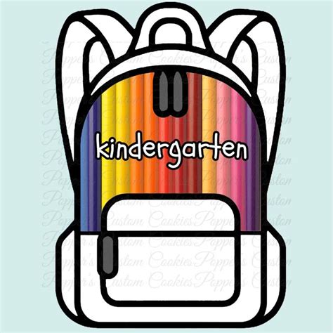 Backpack Kindergarten Magic Template The Design Studio For Kelly