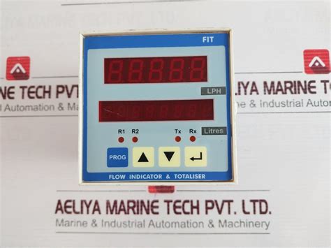 Precision Converters Flow Indicator And Totaliser Aeliya Marine