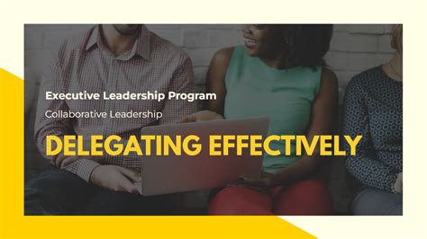 Leadership Center Delegating Effectively