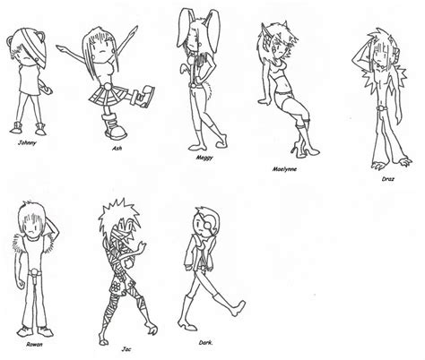 Chibi Sheet By Blackstarind On Deviantart