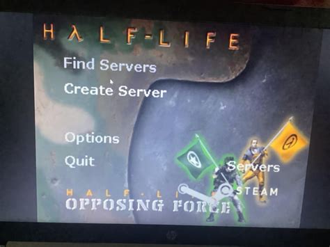 Can Anyone Help With Hl Opposing Force My Screens Too Big To Do Anything And Cant Access